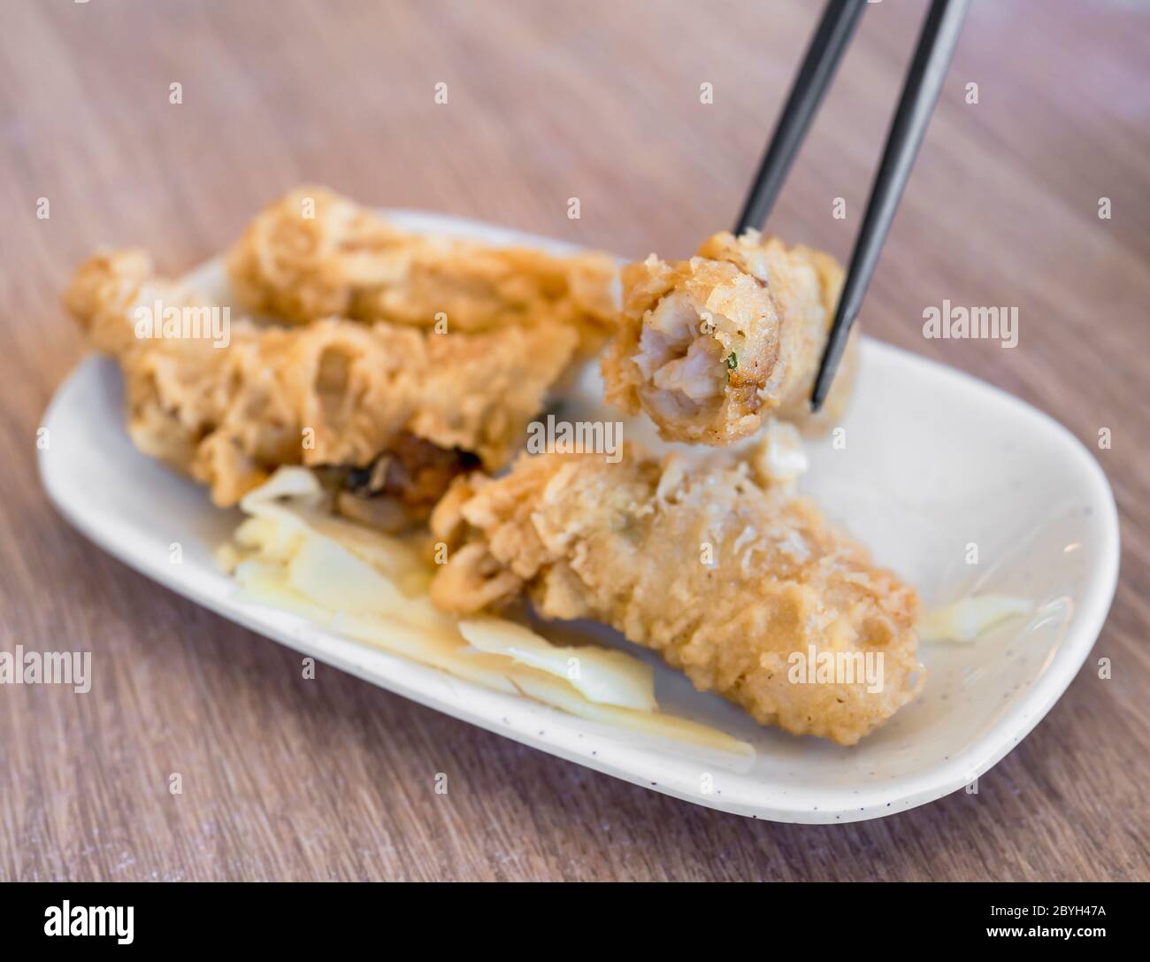 Fried shrimp roll - Taiwanese food cuisine in Tainan, Taiwan restaurant ...