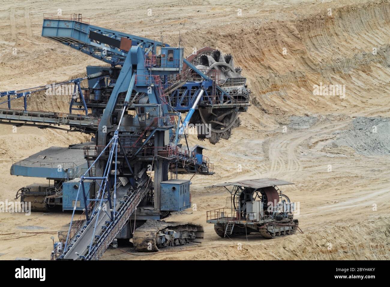 Open pit mining scar hi-res stock photography and images - Alamy