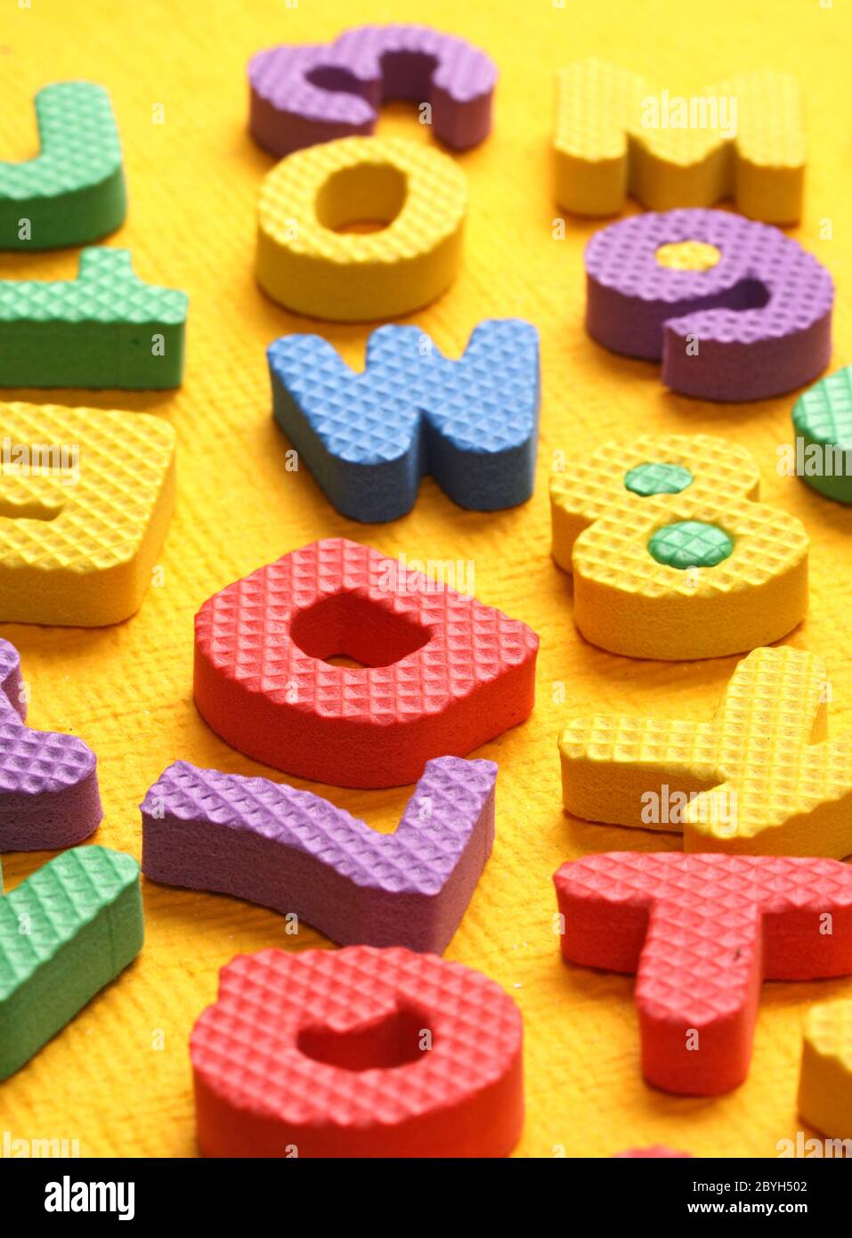 Alphabet and numbers Stock Photo - Alamy