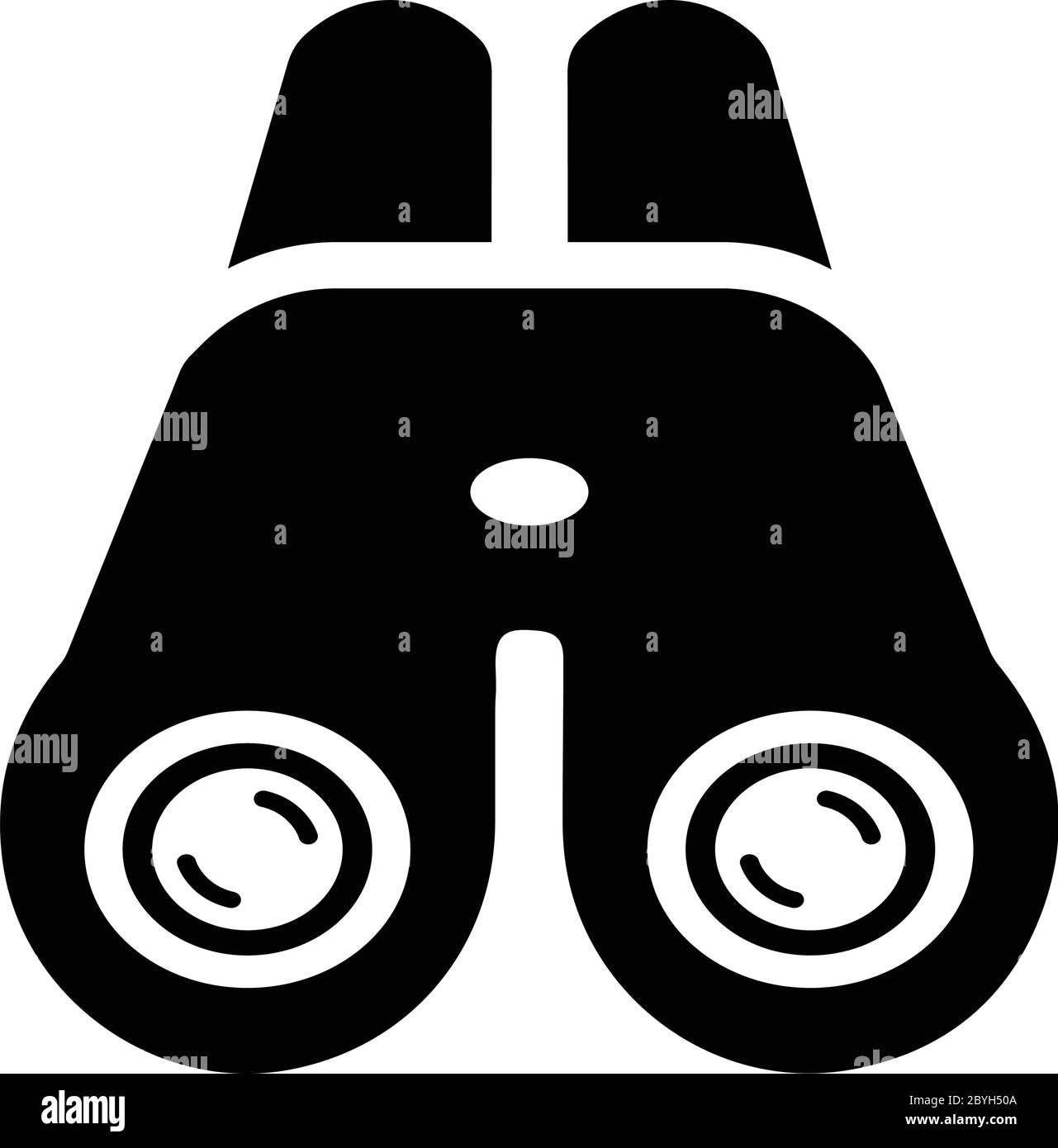 Beautiful design and fully editable Binocular or spyglass icon for ...