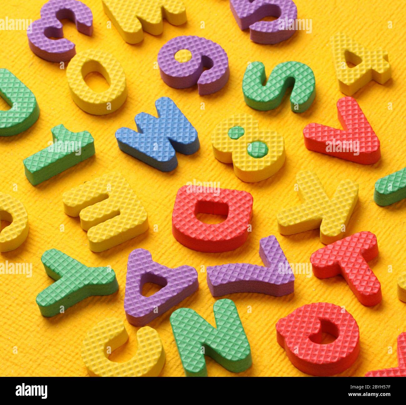 Alphabet and numbers Stock Photo - Alamy