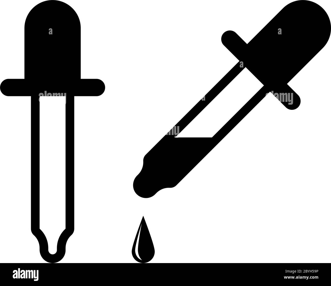 Eye Dropper Icon Vector Illustration Stock Vector Image & Art - Alamy
