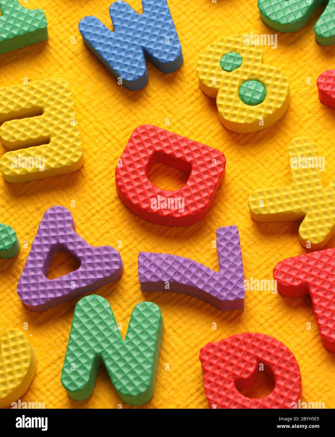 Alphabet and numbers Stock Photo - Alamy