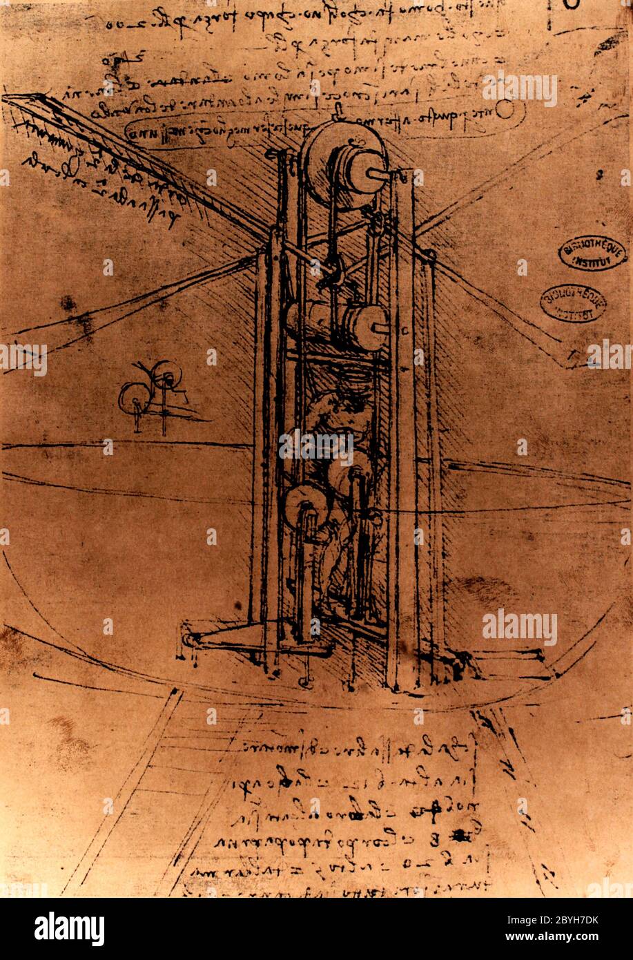 Old Engineering Drawing Stock Photo - Alamy