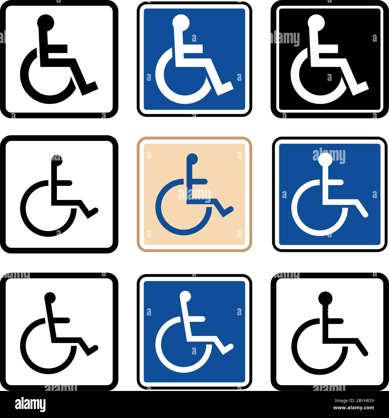 Handicap Symbol Clip Art