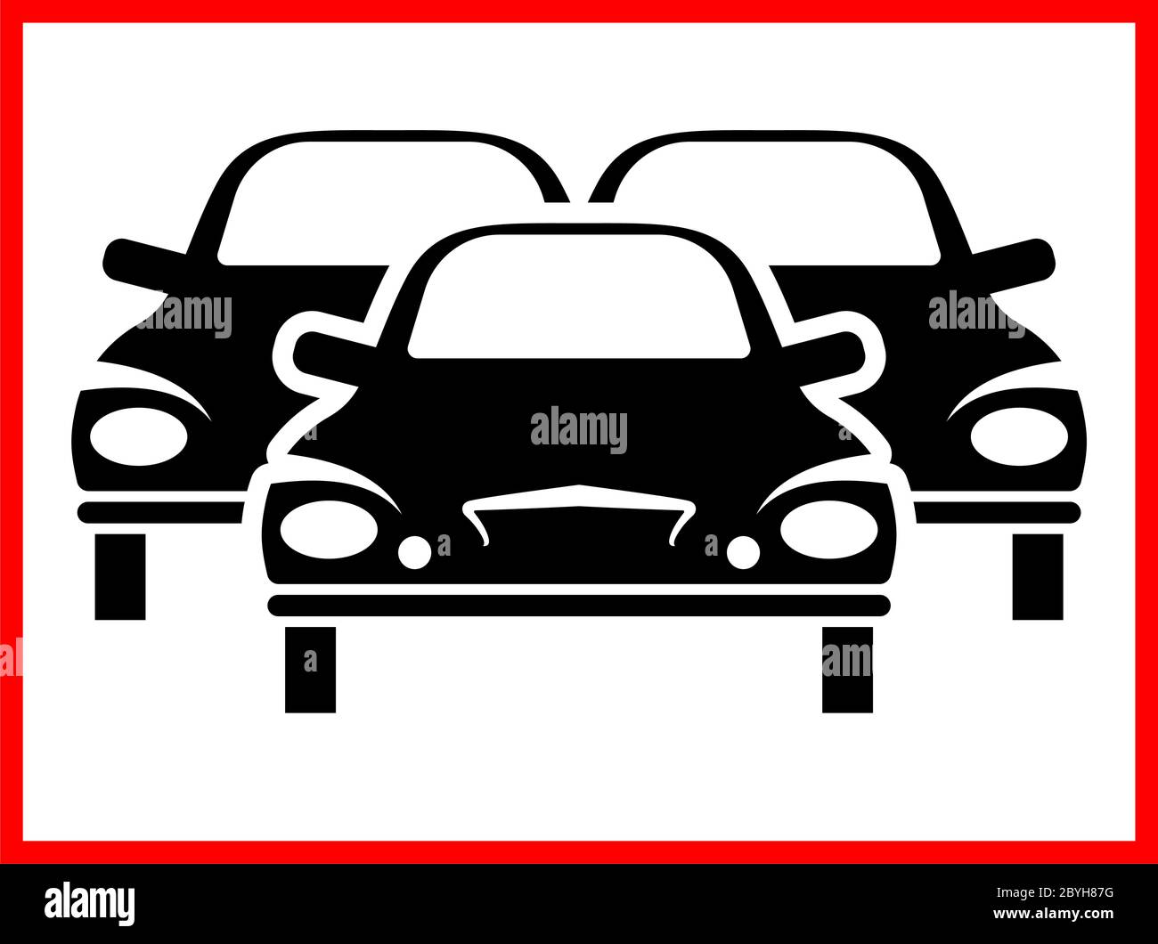 Pictogram traffic jam hi-res stock photography and images - Alamy