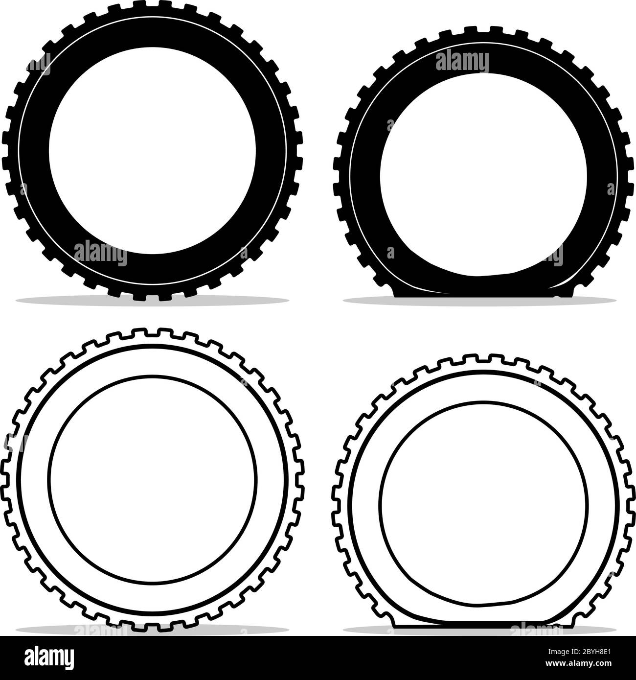 Tyre Repair Icon Vector Illustration Stock Vector Image & Art - Alamy