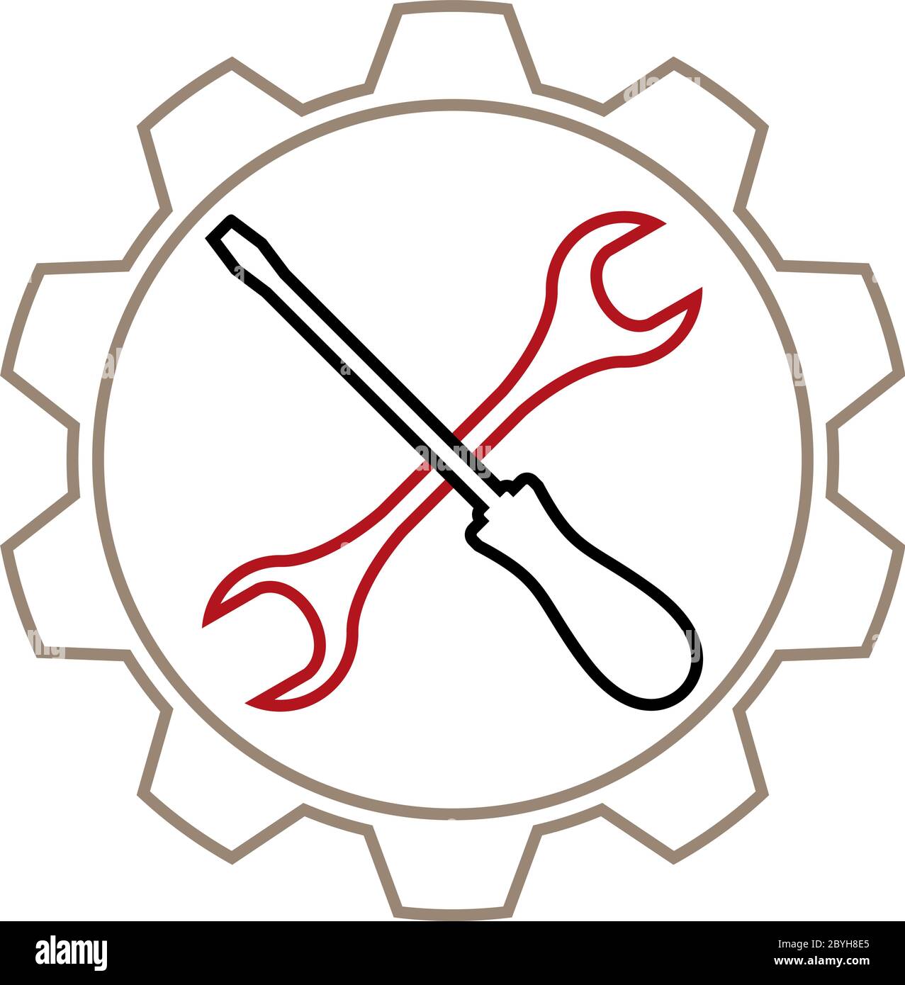 Service Icon Vector Illustration Stock Vector Image & Art - Alamy