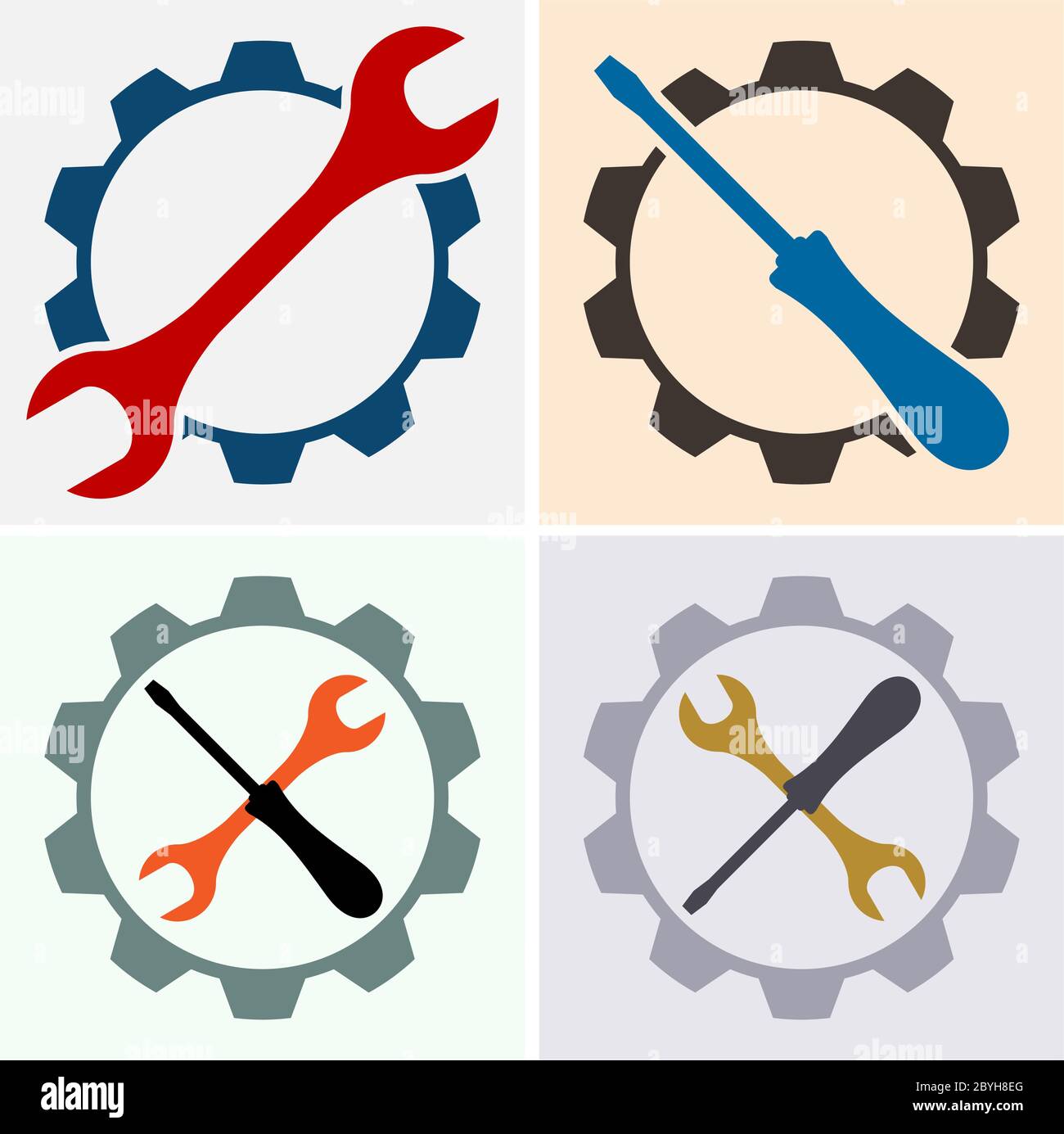 Service Icon Vector Illustration Stock Vector Image & Art - Alamy