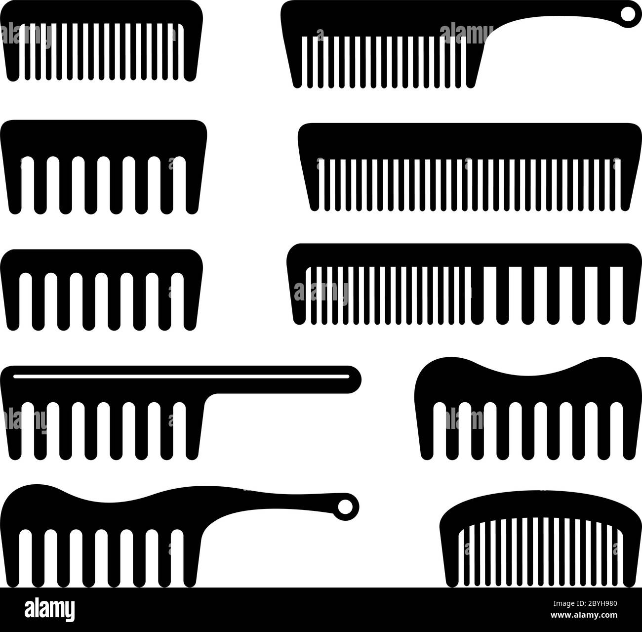 Comb Icon Vector Illustration Stock Vector Image & Art - Alamy