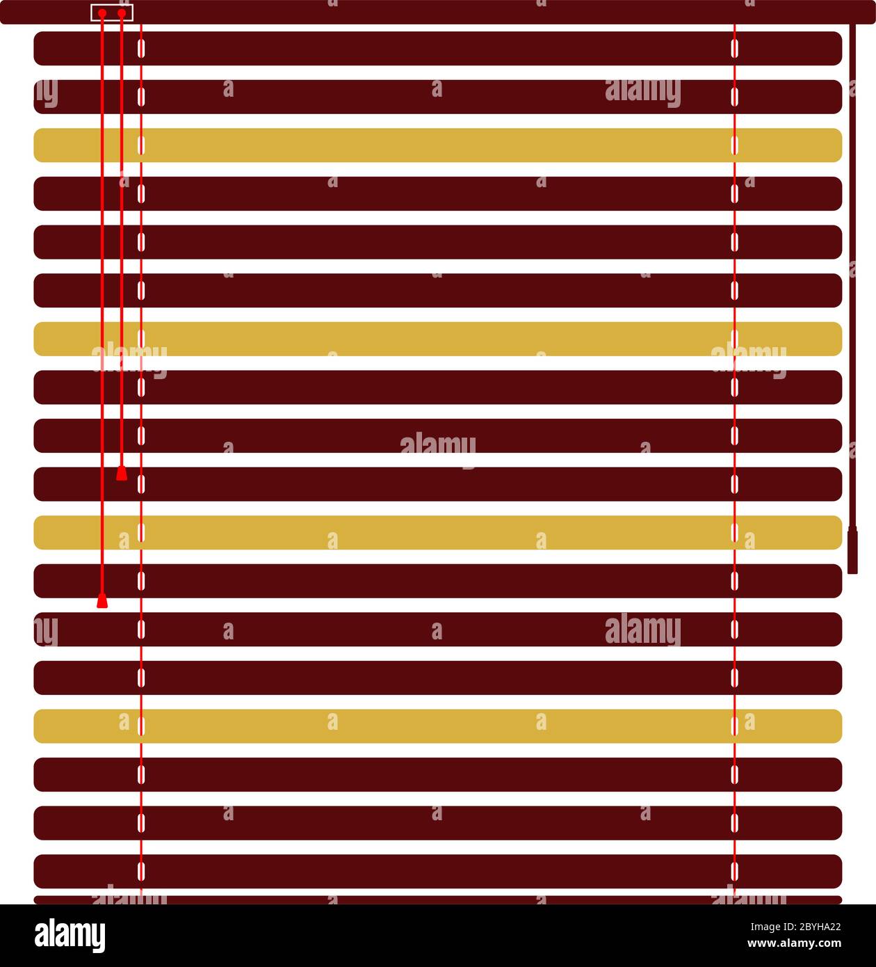 Window Sun Blind Vector Illustration Stock Vector Image & Art - Alamy