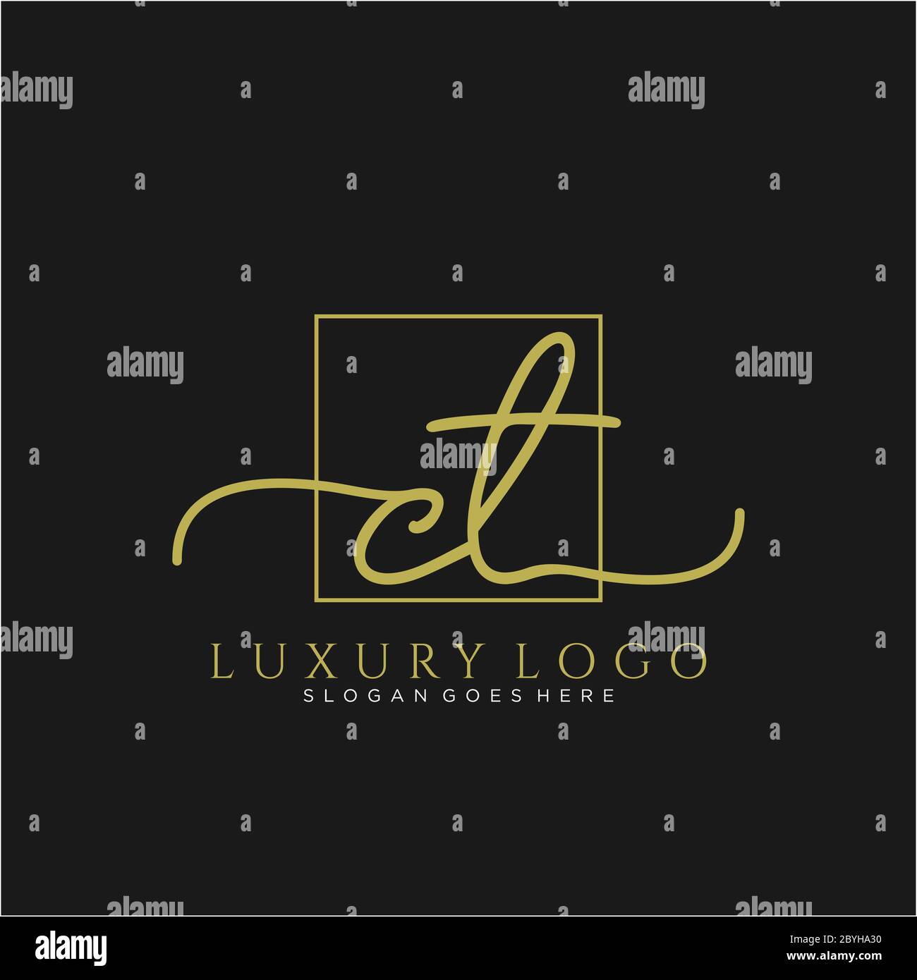 Ct Initials Logo High Resolution Stock Photography and Images - Alamy