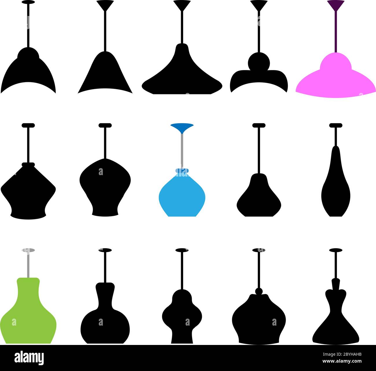 Ceiling light vector vectors hi-res stock photography and images - Alamy