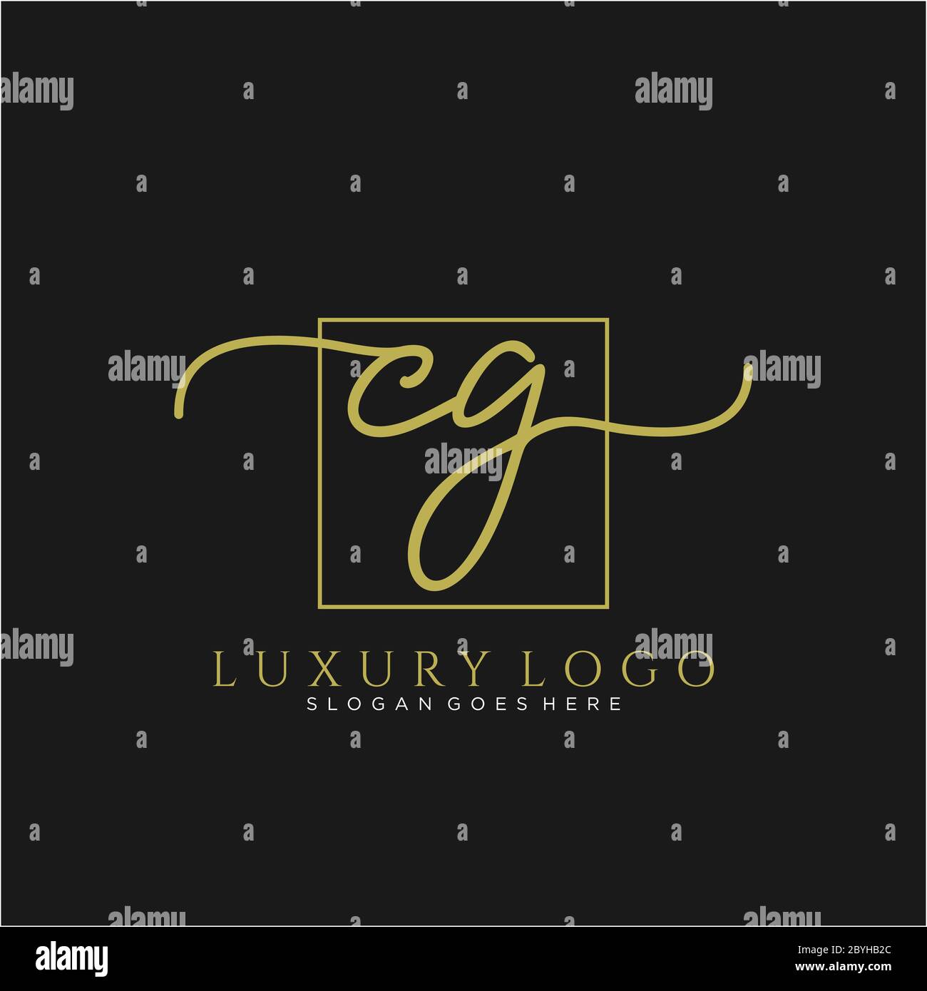 Cg initials hi-res stock photography and images - Alamy