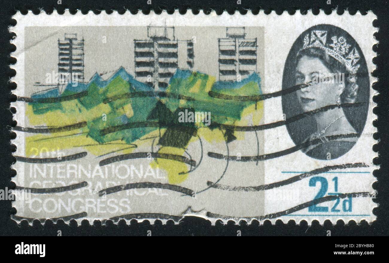 GREAT BRITAIN - CIRCA 1964: Apartment buildings, London, circa 1964 ...