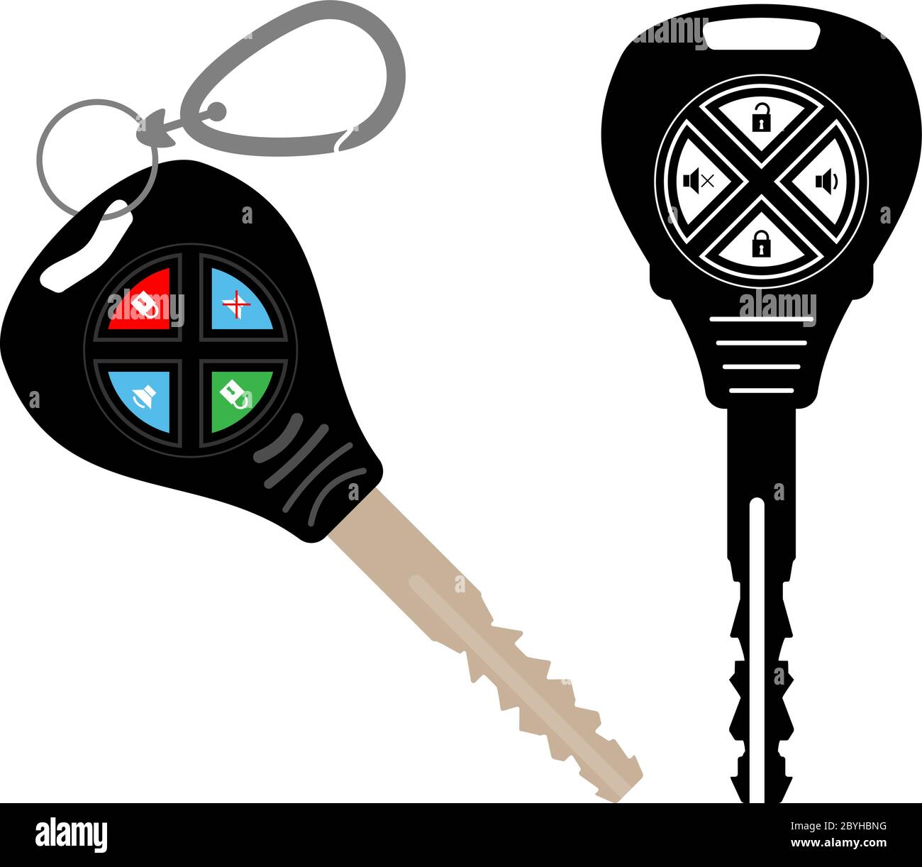 Car alarm vector vectors hi-res stock photography and images - Alamy
