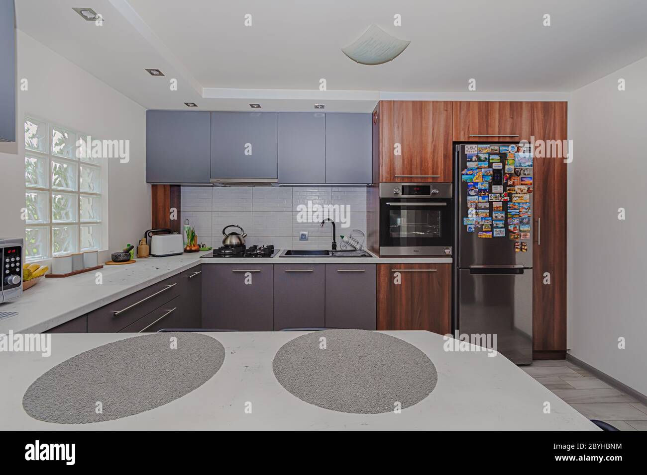 Interior photography based on the example of the kitchen Stock Photo ...