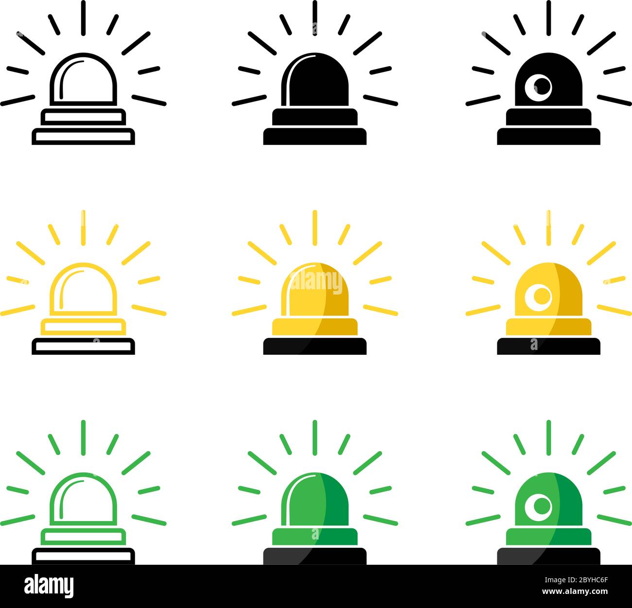 Flasher Icon Vector Illustration Stock Vector Image & Art - Alamy