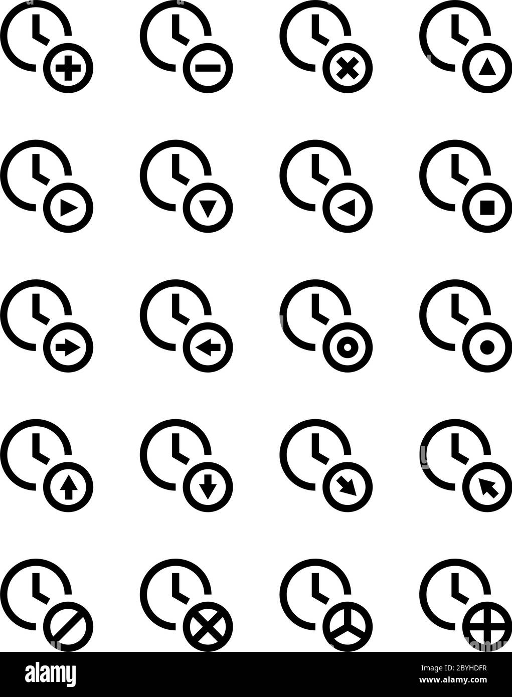 Plus minus vector vectors Black and White Stock Photos & Images - Alamy