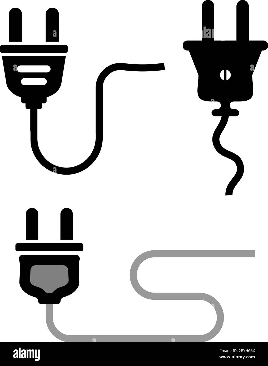 Plug Icon Vector Illustration Stock Vector Image & Art - Alamy
