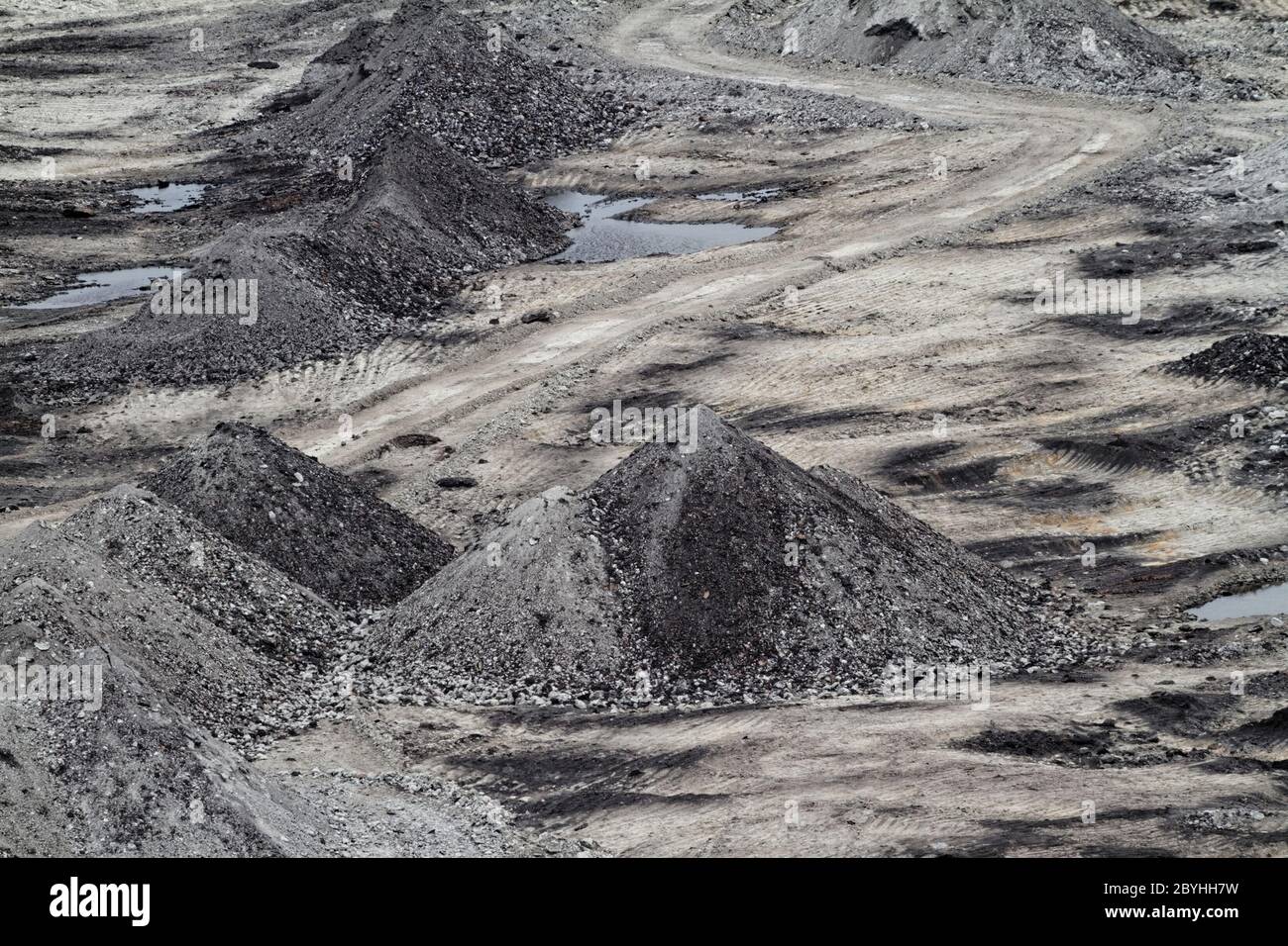 Open pit mining scar hi-res stock photography and images - Alamy