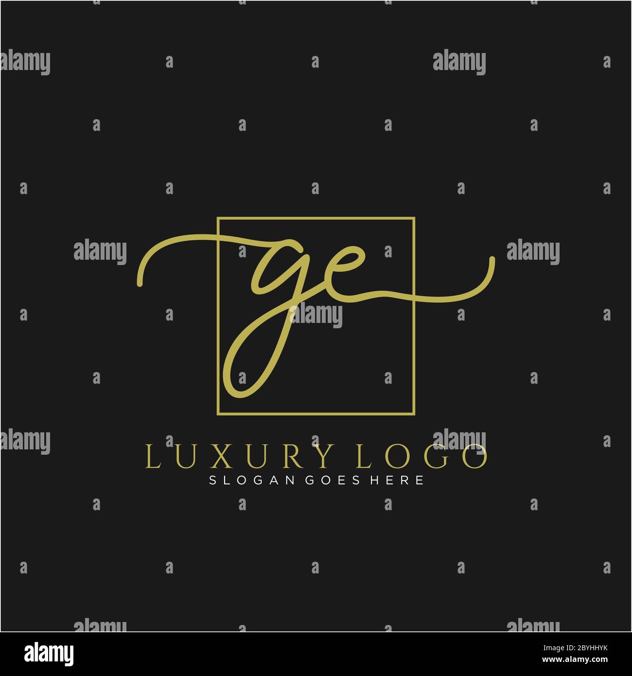 Vintage ge sign Stock Vector Images - Alamy