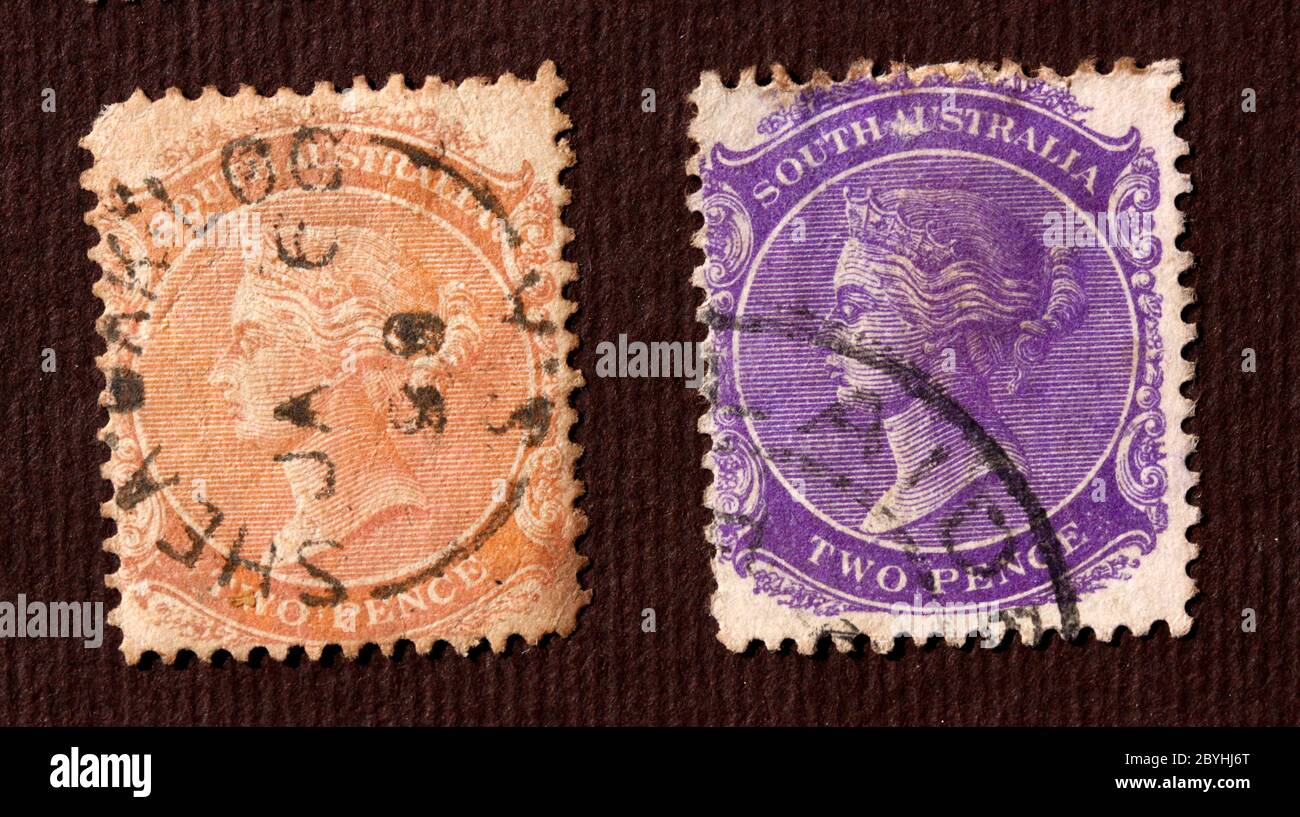Stamp used hi hi-res stock photography and images - Alamy