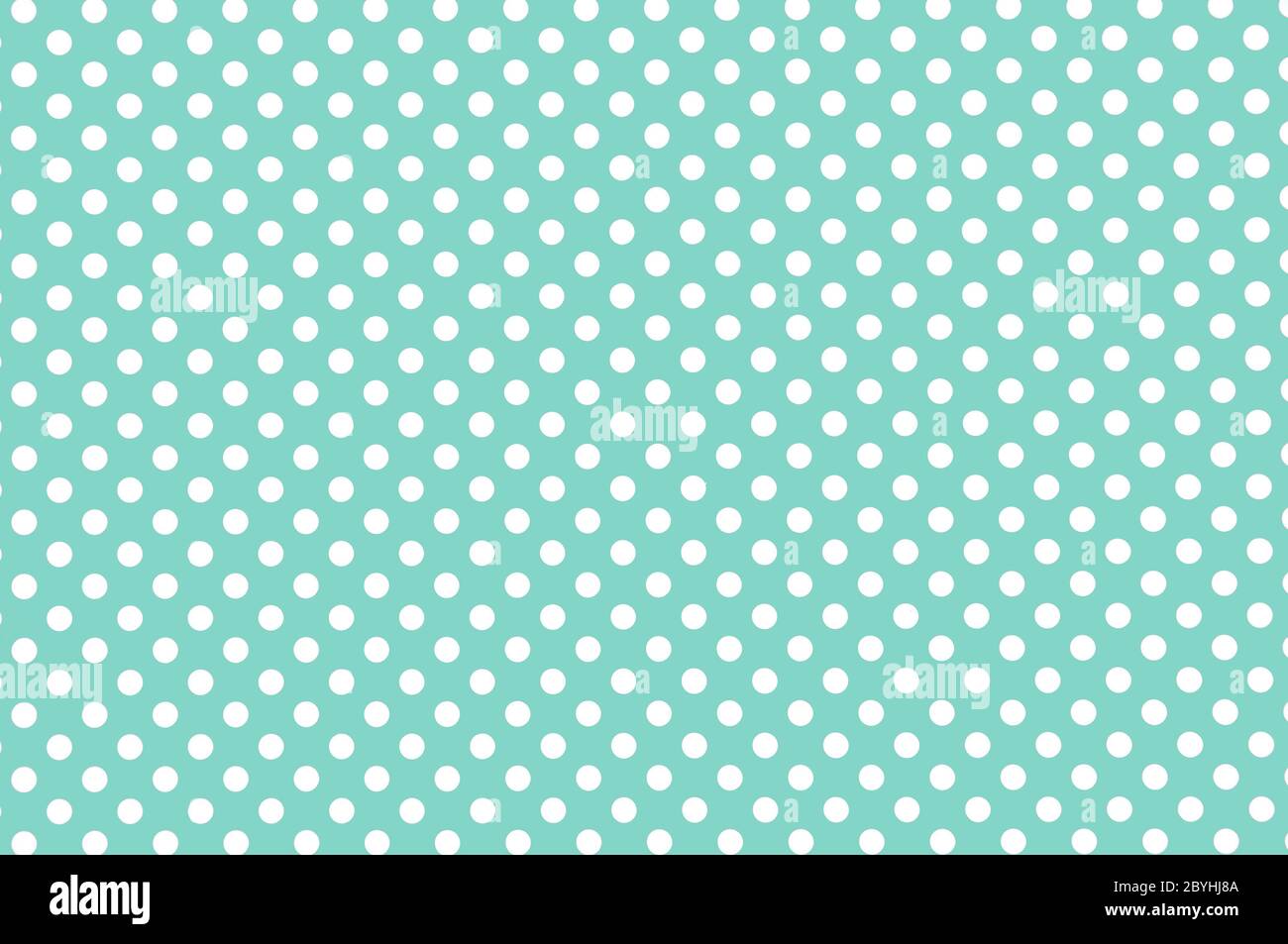 Mint green old retro paper background with small polka dot pattern ...