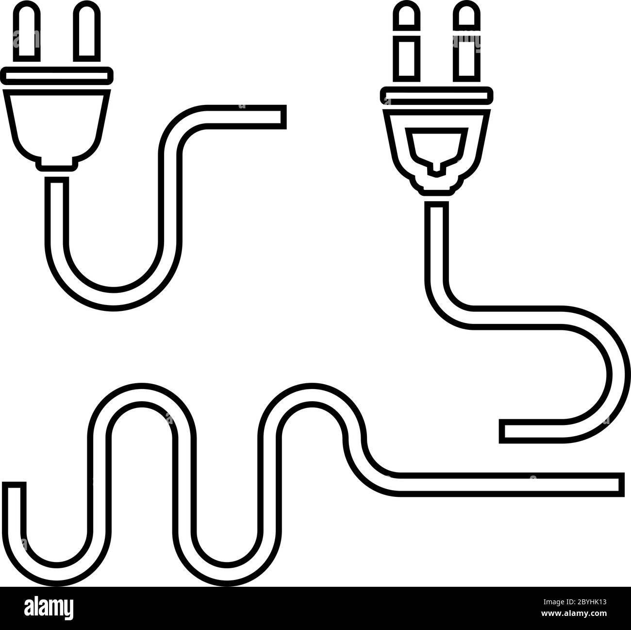 Plug Icon Vector Illustration Stock Vector Image & Art - Alamy