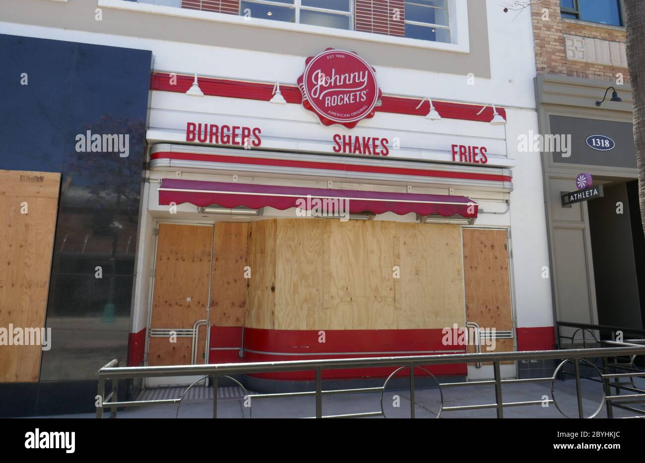 Santa Monica, California, USA 9th June 2020 A general view of ...