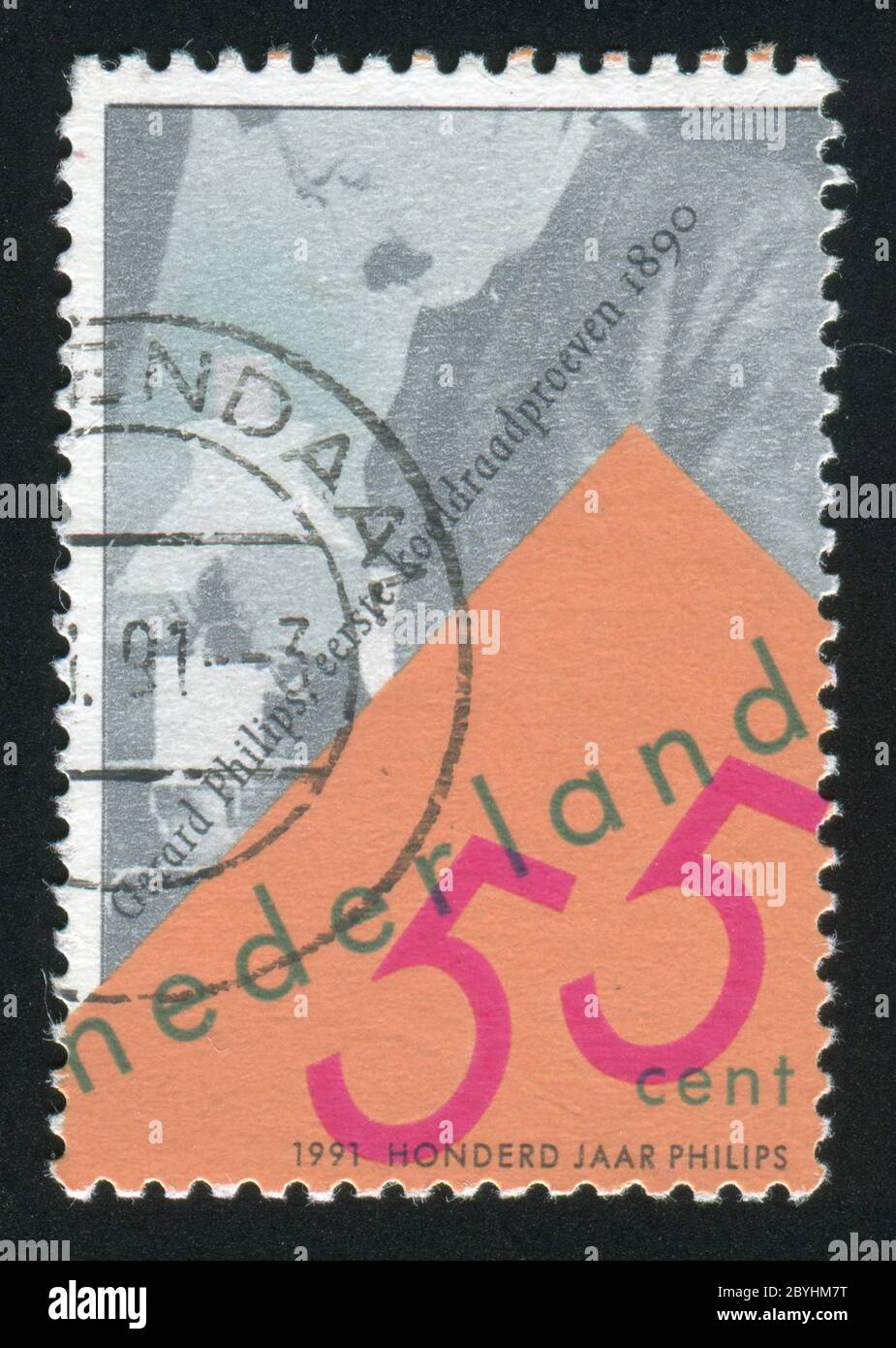 NETHERLANDS - CIRCA 1991: Gerard Leonard Frederik Philips was a Dutch ...