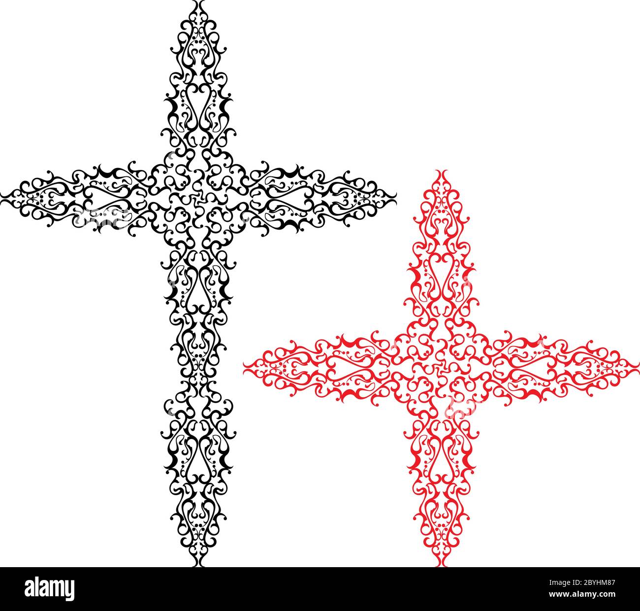 Christian Cross Design Vector Art Stock Vector Image & Art - Alamy