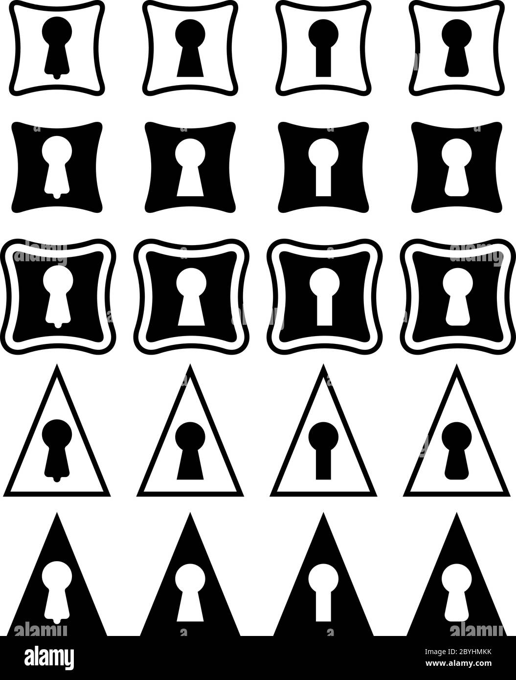 Antique keyhole Stock Vector Images - Alamy