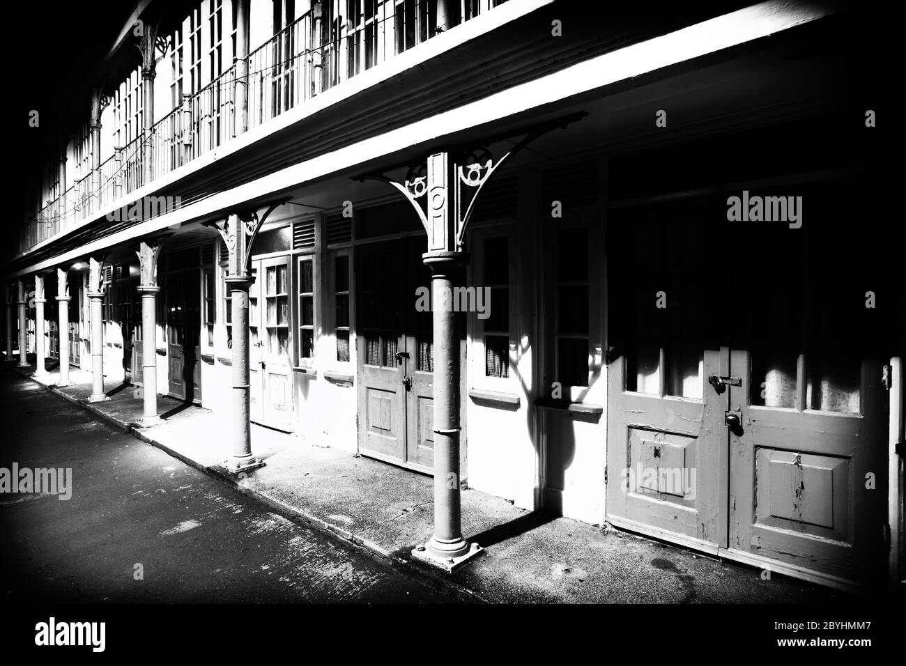 Victorian Promenade Beach Huts Stock Photo - Alamy