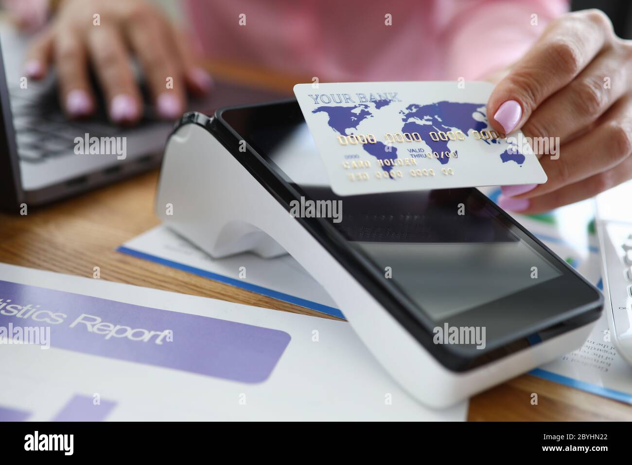 Smart professional worker indoors Stock Photo - Alamy