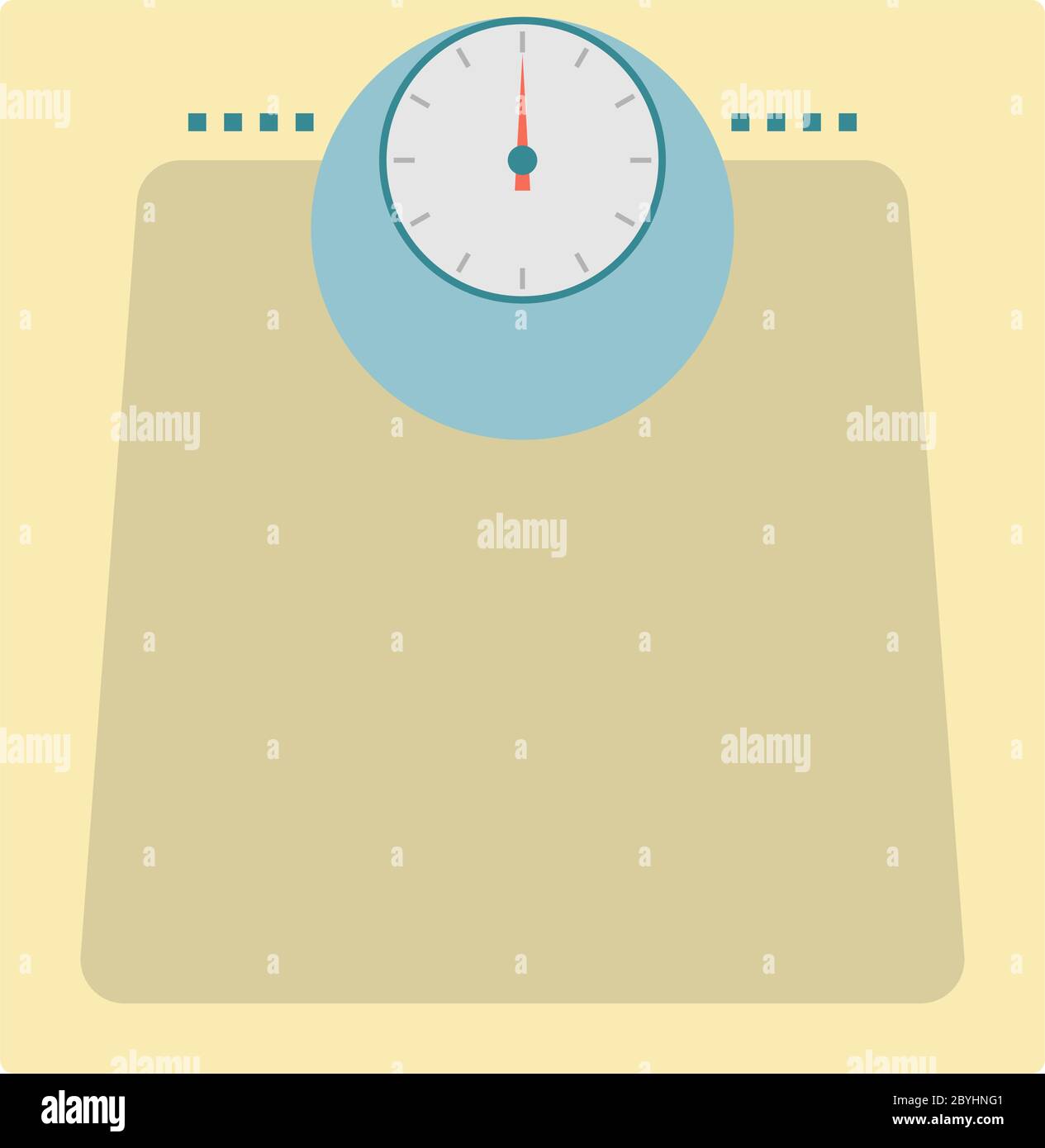 Bathroom Scale Vector Illustration Stock Vector Image And Art Alamy