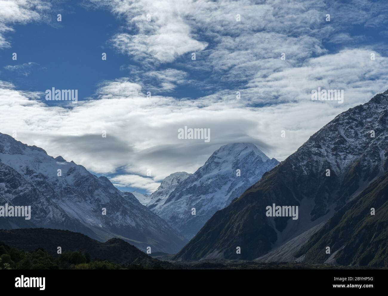 beauty of Cook Mount New Zealand Stock Photo - Alamy