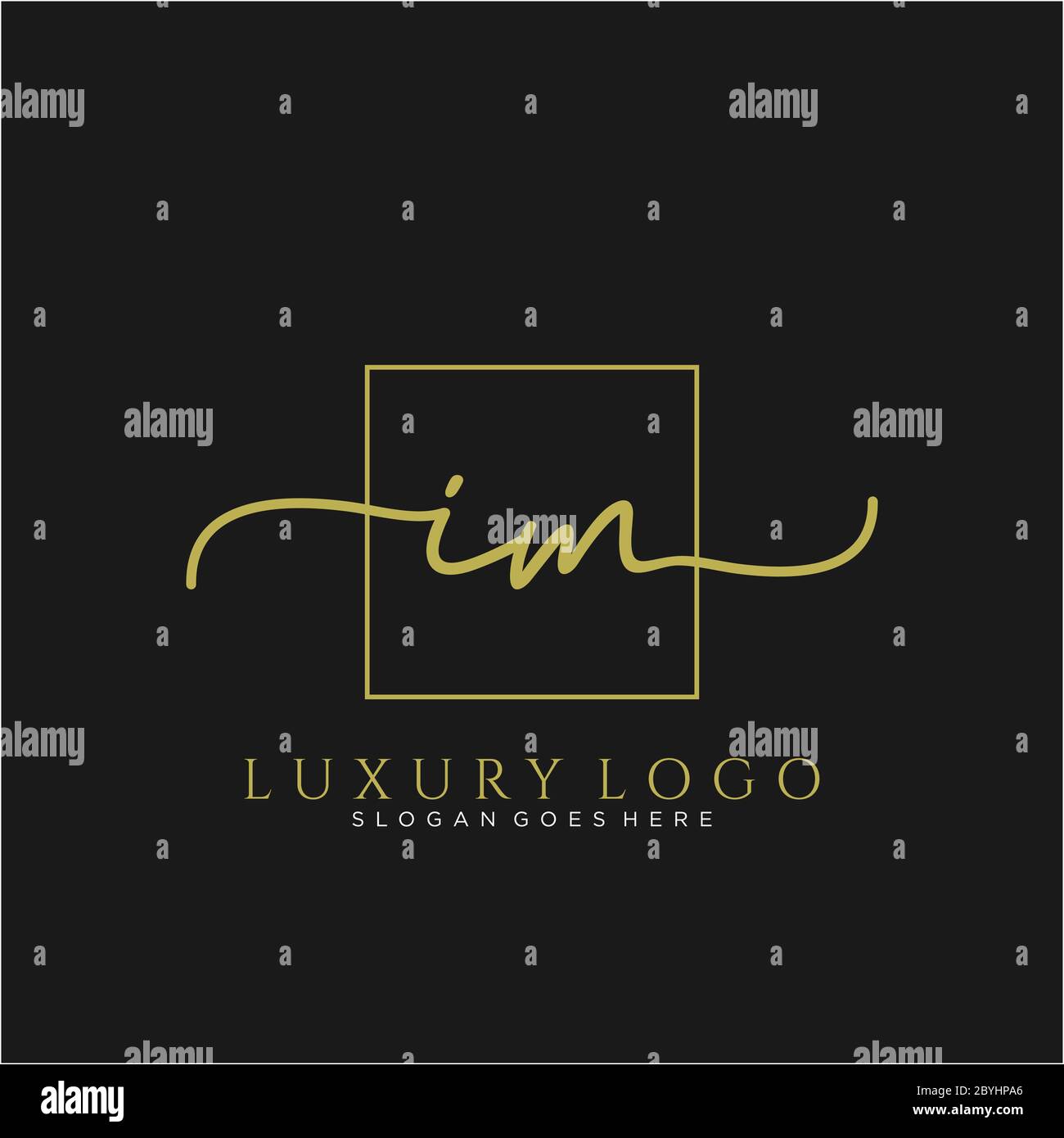 Im Logo Vector Vectors High Resolution Stock Photography and Images - Alamy