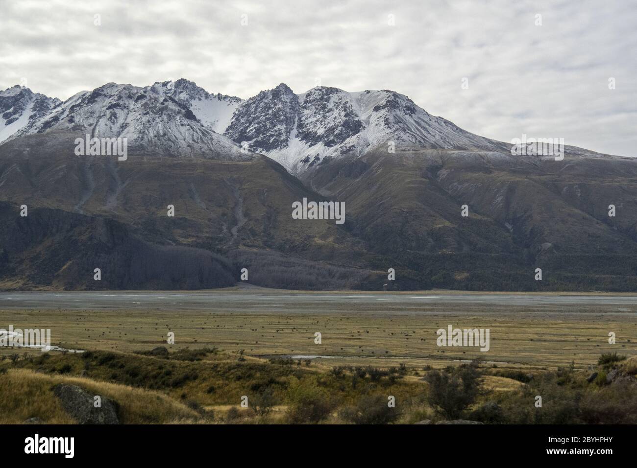 beauty of Cook Mount New Zealand Stock Photo - Alamy