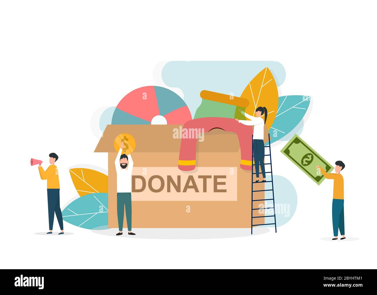 Support illustration Stock Vector Images - Alamy