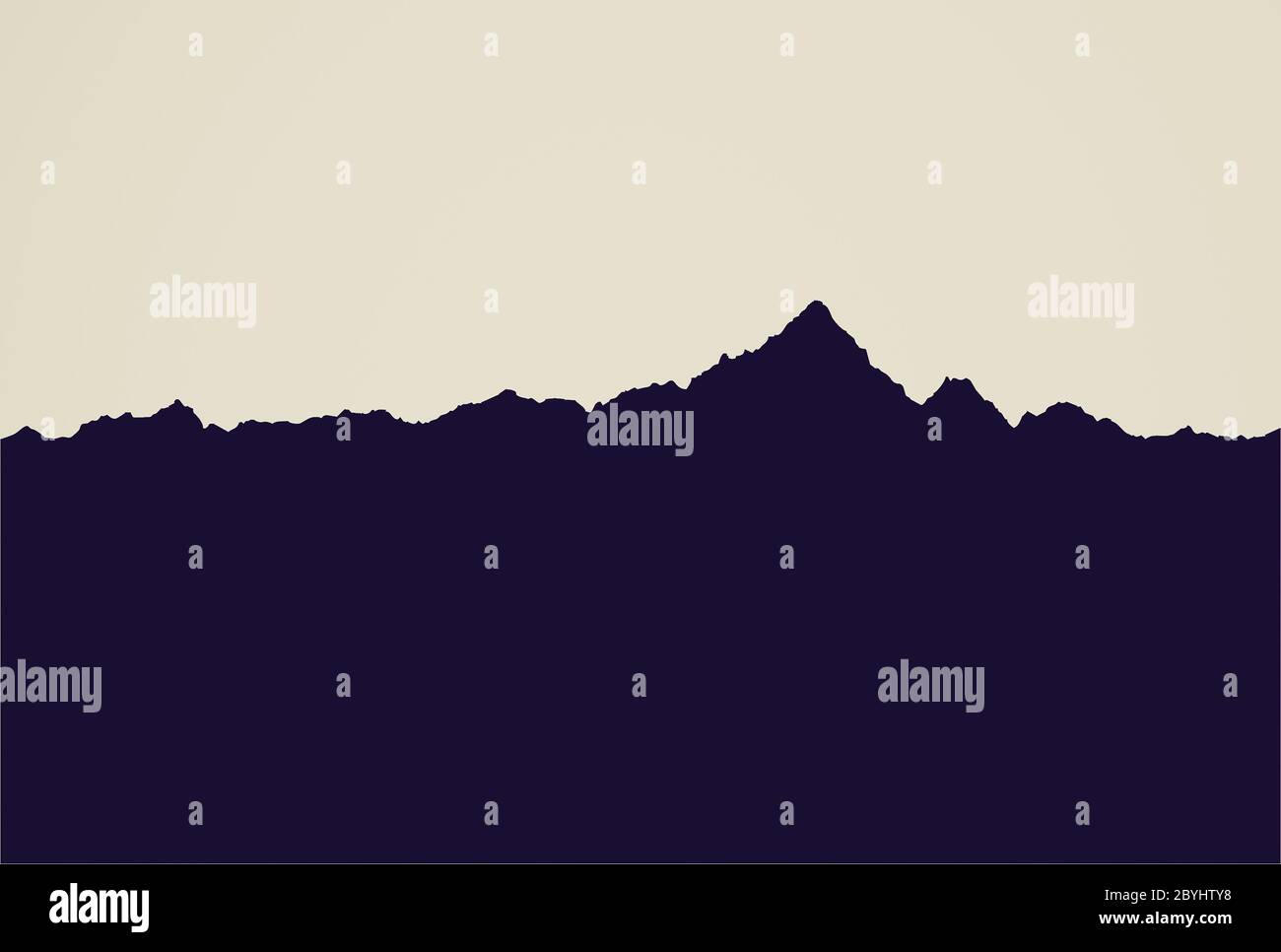 Vintage look Mountain Stock Photo - Alamy