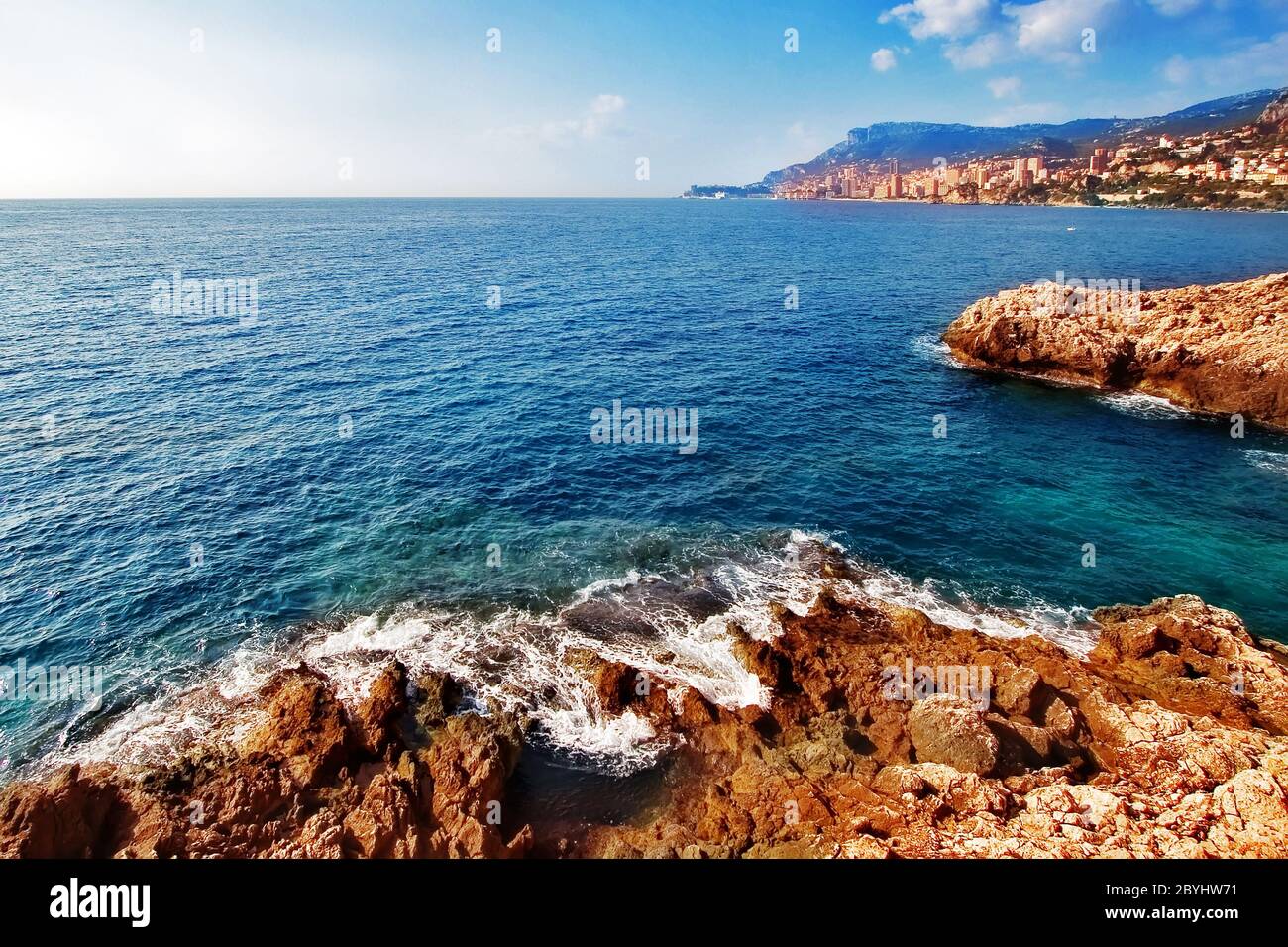 Small sea gulf Stock Photo - Alamy