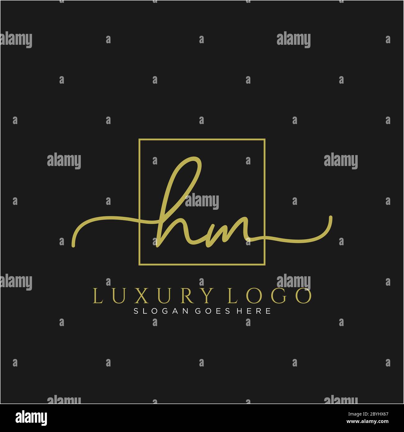 Hm logo vector vectors hi-res stock photography and images - Alamy