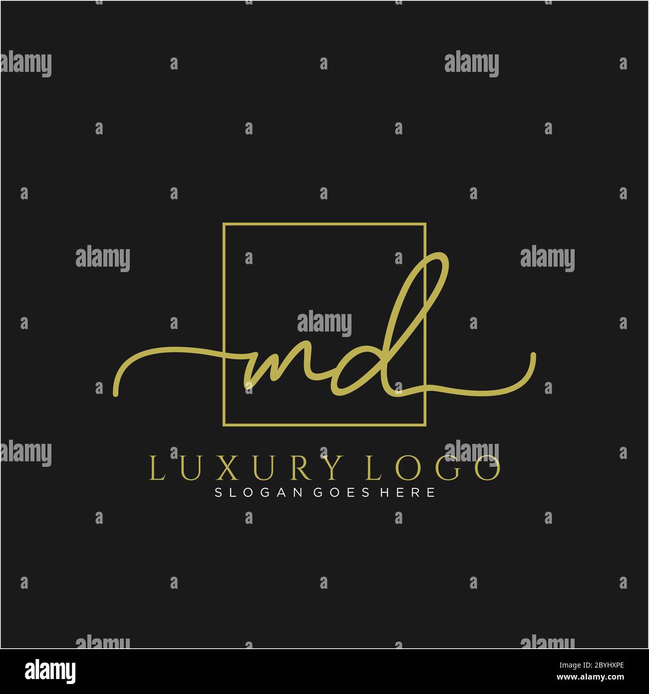 Md sign Stock Vector Images - Alamy