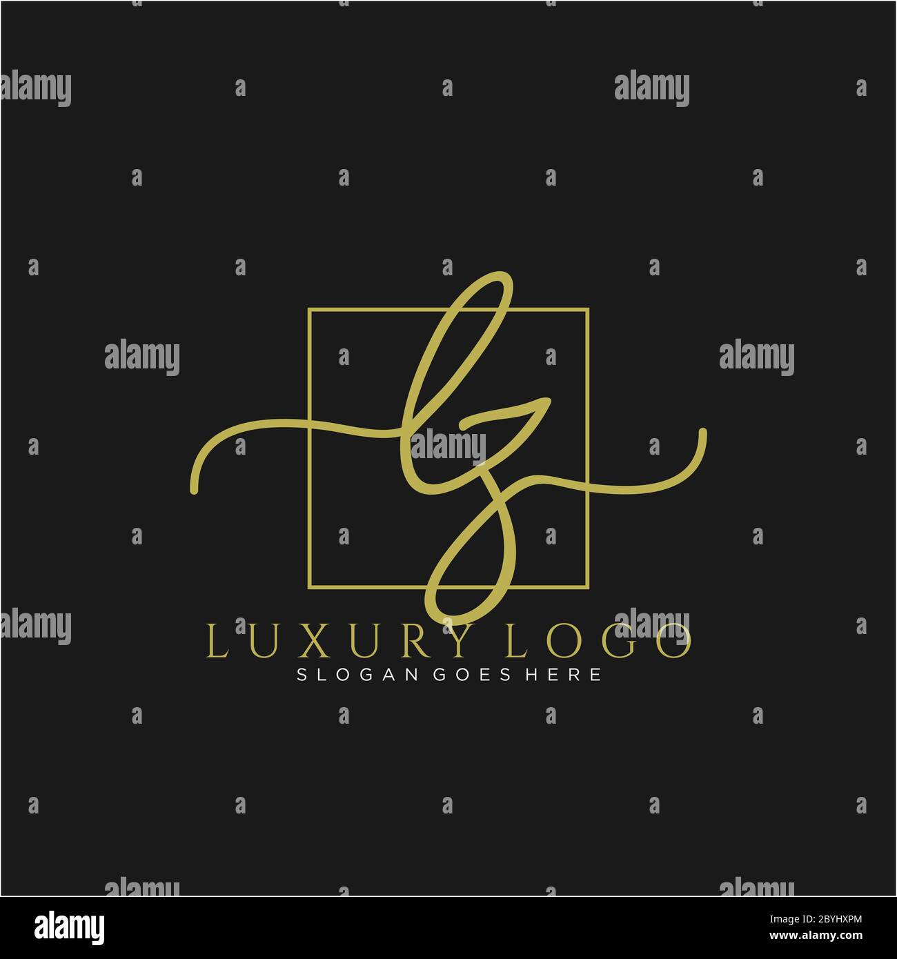 Lz initials logo Stock Vector Images - Alamy