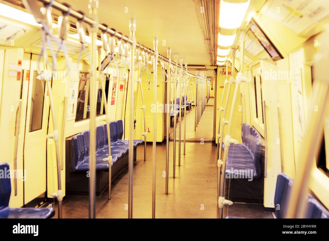 Inside bts train bangkok metro hi-res stock photography and images - Alamy