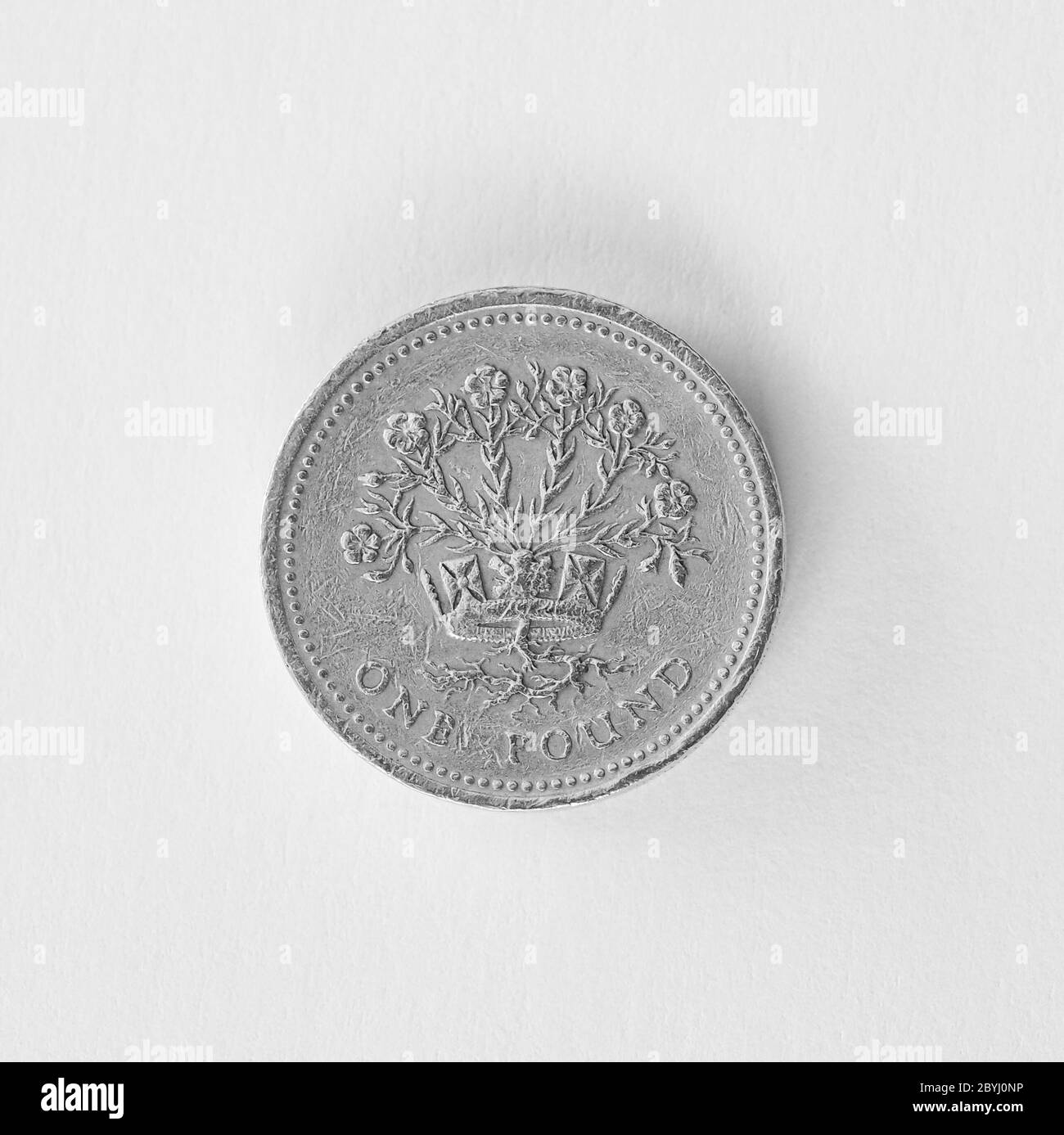 British pound coin Stock Photo - Alamy