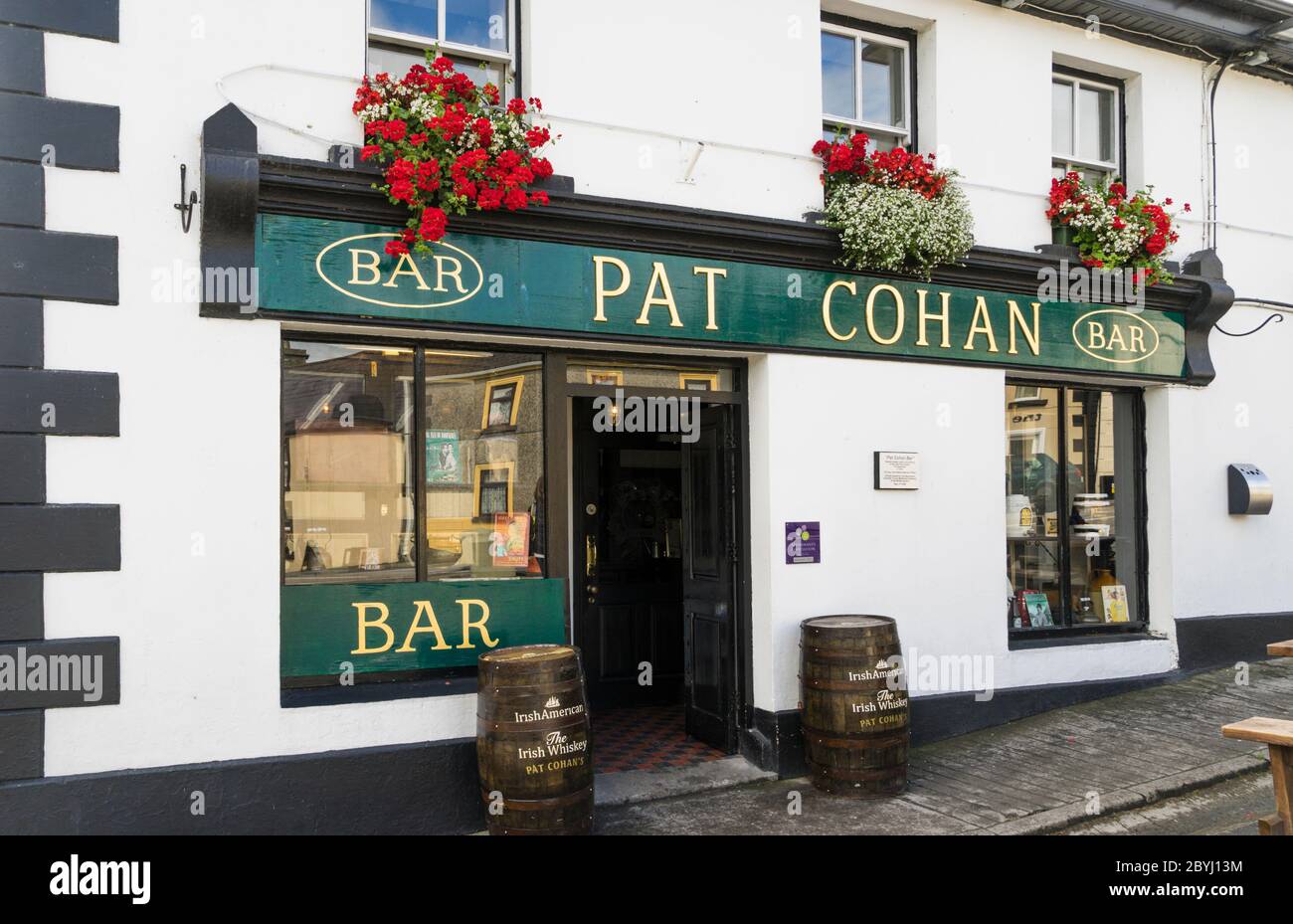 The quiet man filmed in the irish village of cong hi-res stock ...