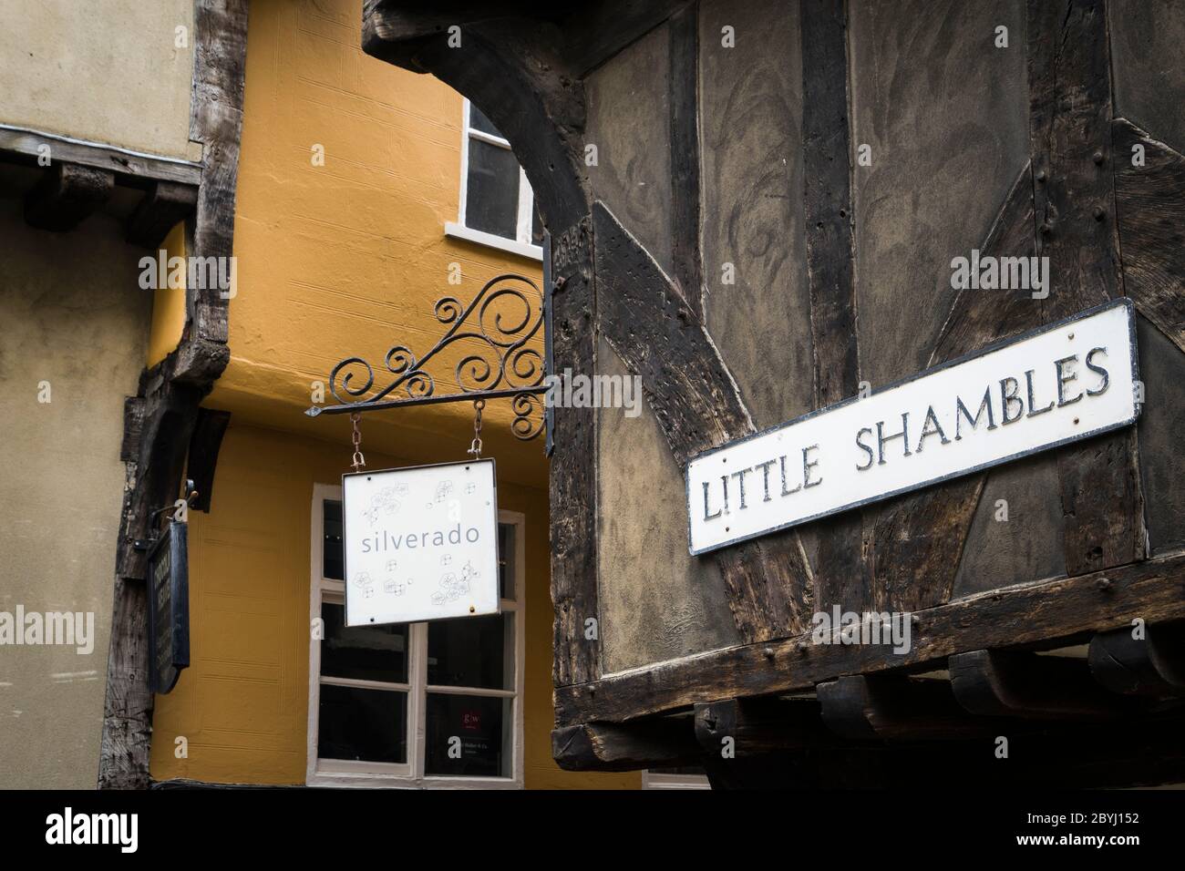 Facade of a house with the name of the medieval district of Little ...