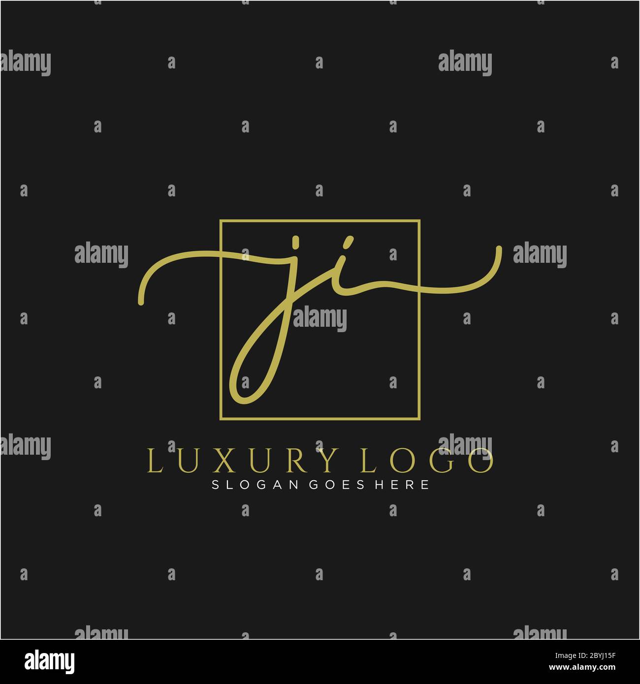 Ji logo vector vectors hi-res stock photography and images - Alamy